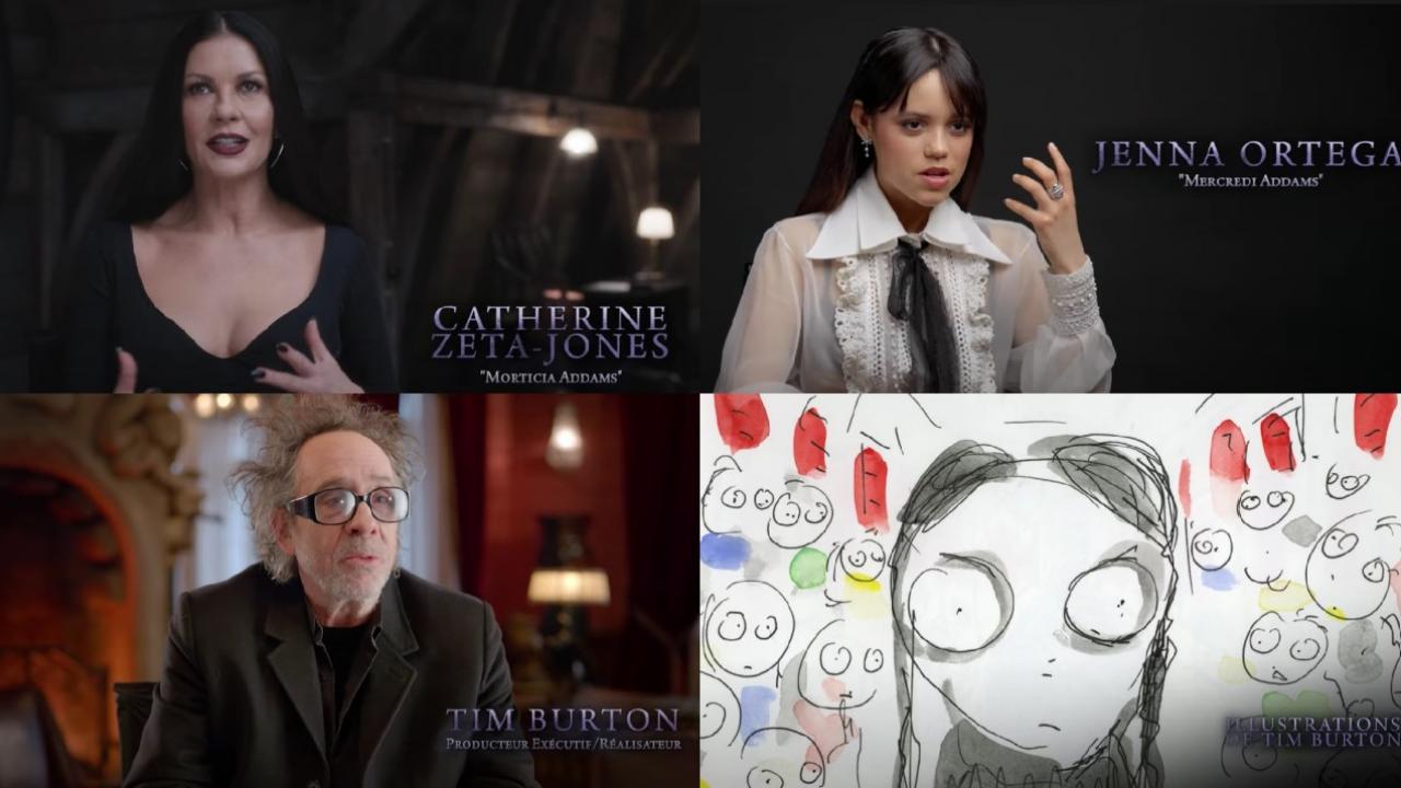 Le génie de Tim Burton au service de Mercredi Addams : making-of de la série de Netflix ...
